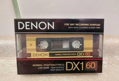 Аудиокассета новая Denon