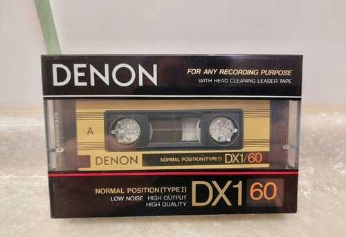 Аудиокассета новая Denon