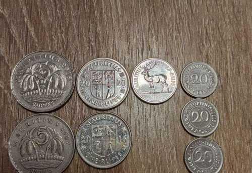 Маврикий рупия. Монеты