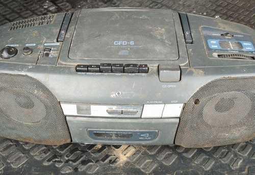 Магнитола sony CFD-6