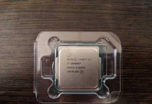 Новый процессор Intel core i5 10600kf