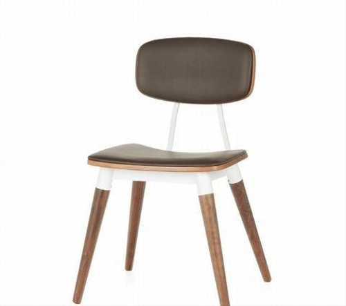 Дизайнерский стул с кожаным сиденьем Copine