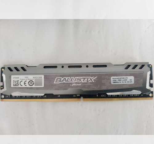 Оперативная память ddr4 8gb 2400 Ballistix