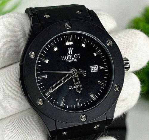 Наручные часы Hublot зелёные (Арт.58943)