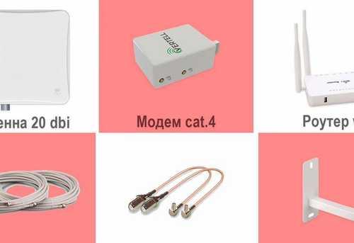 Усиление 20dBi Интернет для офиса ZBT WE1626