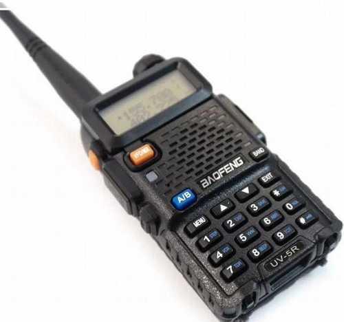 Рация Baofeng UV-5R, двухдиапазонная (8 Вт)