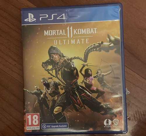 Mortal kombat 11 ps4 диск