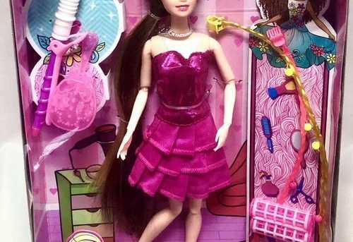 Кукла барби модная прическа barbie haier style