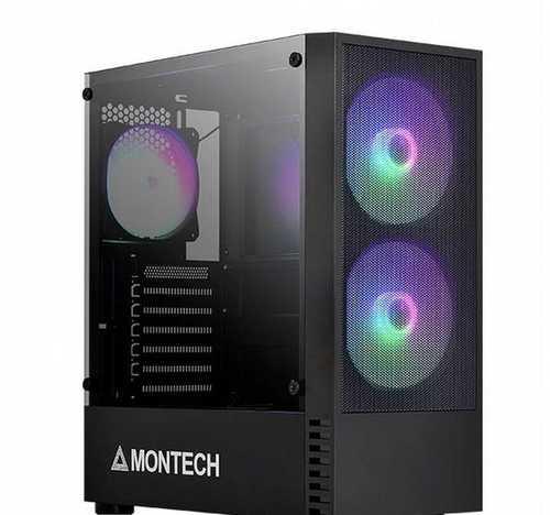 Корпус ATX Б бп Montech X2 mesh Black (USB, Audio