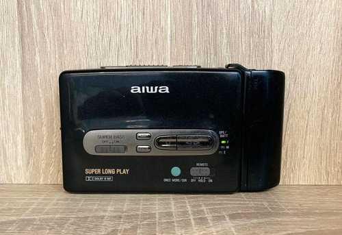 Кассетный плеер aiwa HS-PX530 с батарейным блоком