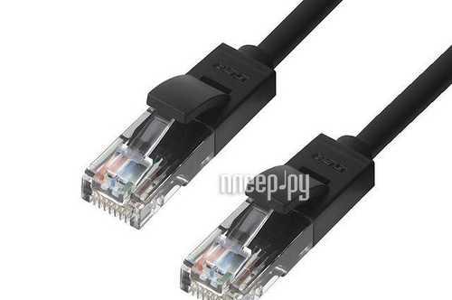 GCR UTP 24AWG cat.5e RJ45 T568B 4.0m Black GCR