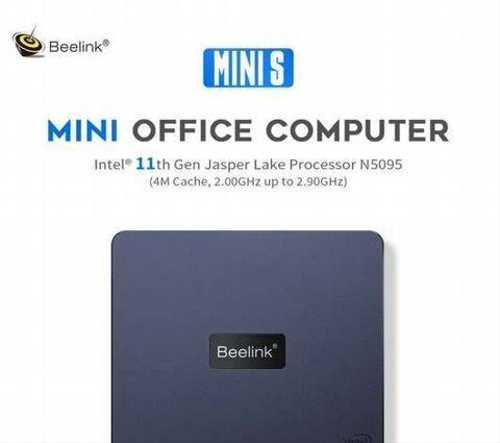 Мини-компьютер Beelink Mini S Windows 11 16/256Гб