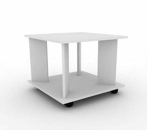 Журнальный стол Хорн-800e белый классический