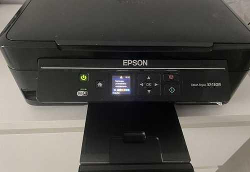 Принтер epson stylus sx430w