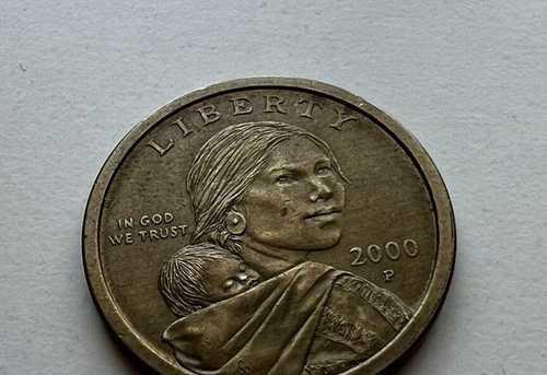 Монета США 1 Доллар