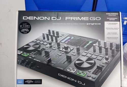 Диджейский контроллер denon DJ prime GO