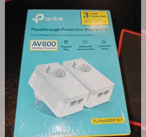 Адаптер PowerLine TP-Link TL-PA4020P KIT