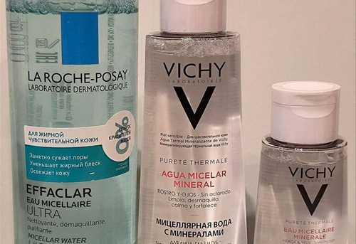 Vichy, La Roche Posay мицеллярная вода