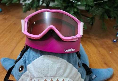 Шлем и очки горнолыжные детские