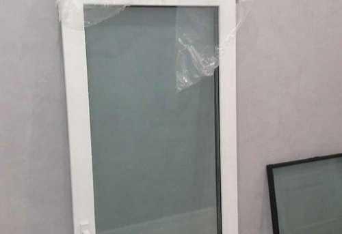 Оконная створка пластиковое окно в раме белая рама