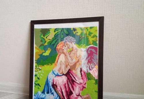 Картина " Поцелуй Ангела " (абстракция )