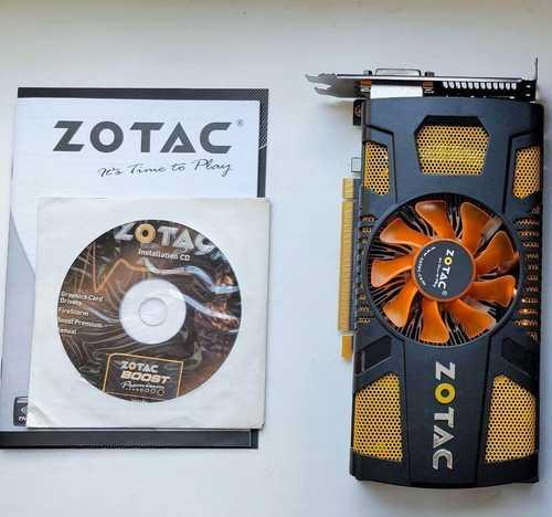 Видеокарта zotac gtx 560 ti