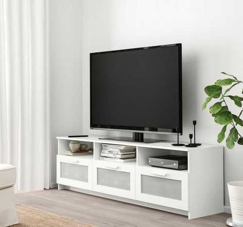 Тумба под тв IKEA brimnes, 180x41x53, белый