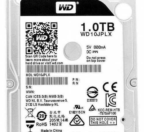 Жесткий Диск Western Digital WD10jplx 1Tb sataiii | Festima.Ru ...