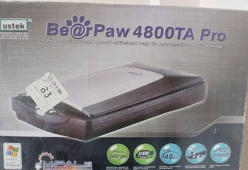 Сканер Mustek BearPaw 4800TA Pro