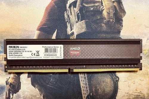 Оперативная память AMD Radeon R7 DDR4 8Gb - бу