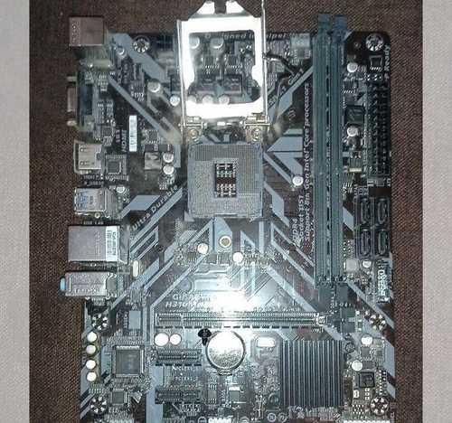 Материнская плата gigabyte H310M 2.0 и проц Intel