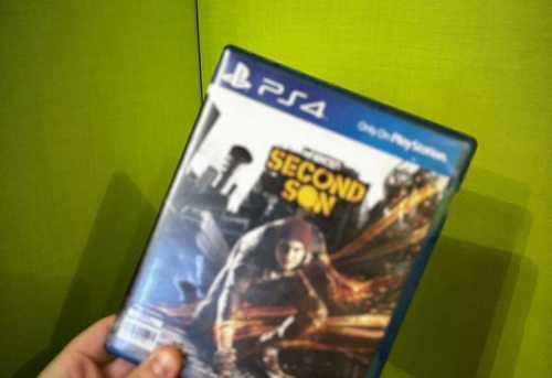 Second Son для ps4-ps5 диск