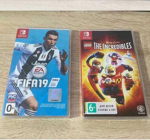 Fifa 19 / The incredibles / для Nintendo switch