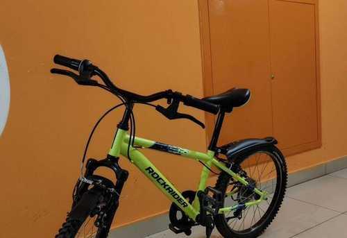 Детский горный велосипед Декатлрн на 6-9 лет