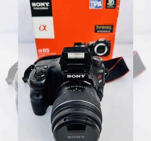 Зеркальный фотоаппарат Sony Alpha SLT-65