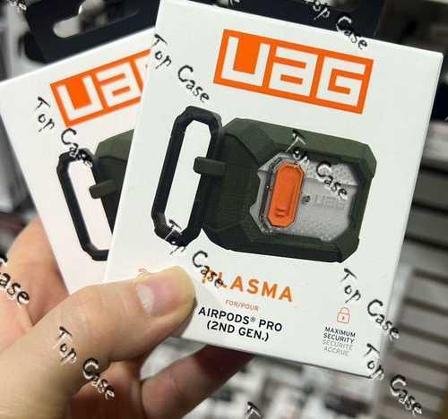 Чехол (UAG) Plasma для AirPods Pro/Pro 2 Olive