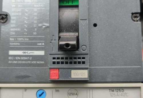 Автоматический выключатель 160А Schneider Electric