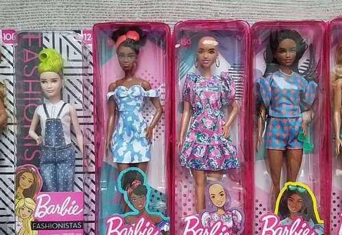 Barbie fashionistas #108,#150,#172, #173