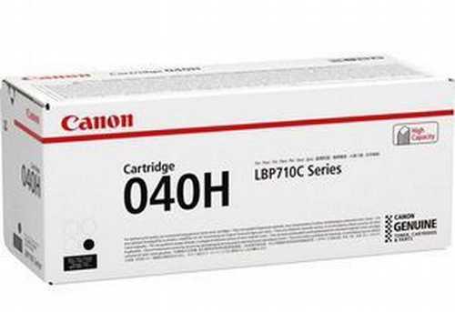 Картридж Canon 040 H Bk черный увеличенный оригина