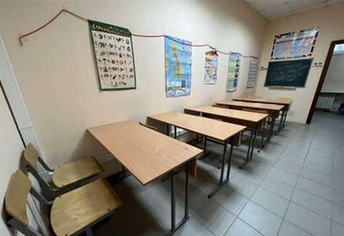 Школьные парта-стол и 2 стула ученические