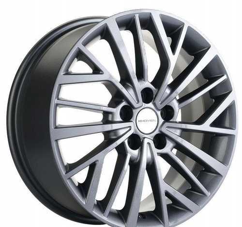 Литые диски 7x17 5x108 63.35 ET50 khomen KHW 1717 gray