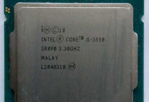Процессор i5-3550p