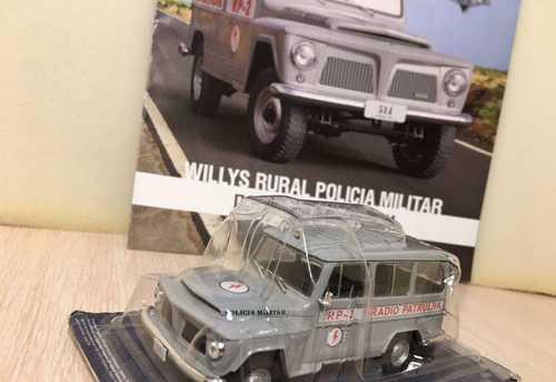 Willys Rural, масштаб 1:43