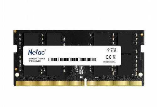 Память оперативная DDR4 SO-dimm 4Gb Netac 2666MHz