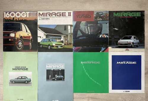 Дилерские каталоги Mitsubishi Mirage Япония