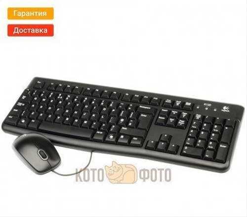 Набор клавиатура+мышь Logitech MK120 Black