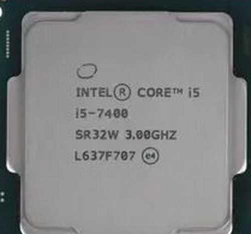 Процессор intel core i5 7400