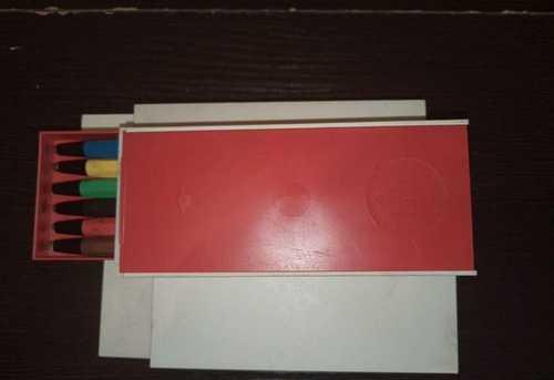 Набор цанговых цветных карандашей СССР