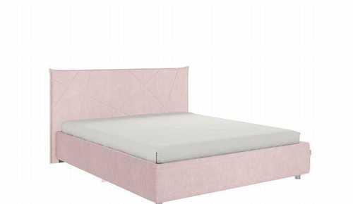 Кровать 1,6 Квест с основанием (Нежно-розовый велю