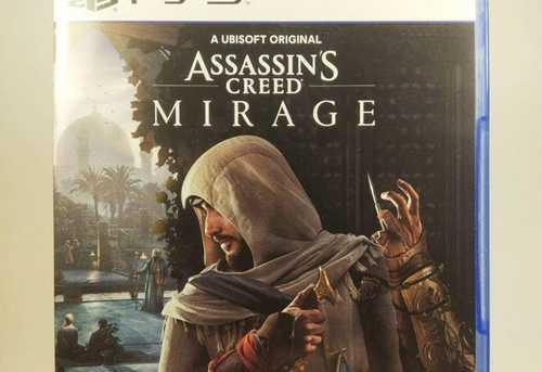 PS5 Assassin's Creed Mirage игра диск